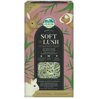 Oxbow "Prime Cut" - Soft & Lush Timothy Hay 20oz - Safari Pet Center