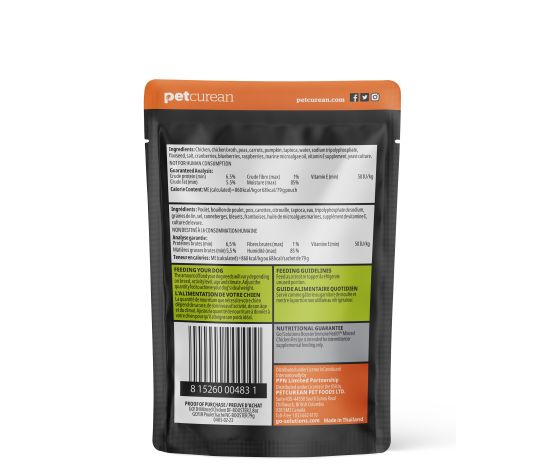 Booster for Dog - Health Minced - Chicken with Gravy (2.8oz) - Safari ...