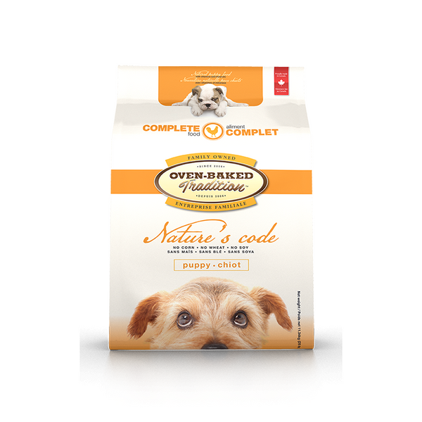 Oven Baked Tradition Nature's Code - All-Natural Chicken Recipe Puppy ...